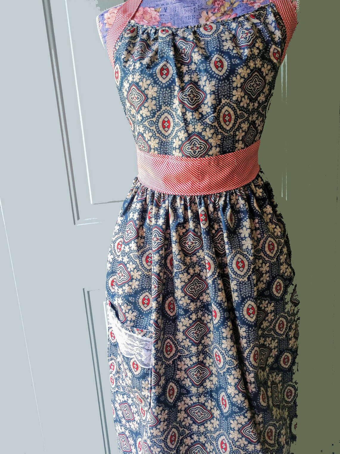 The Full Coverage Apron Pattern/plus Size Apron Pattern/pdf Pattern ...