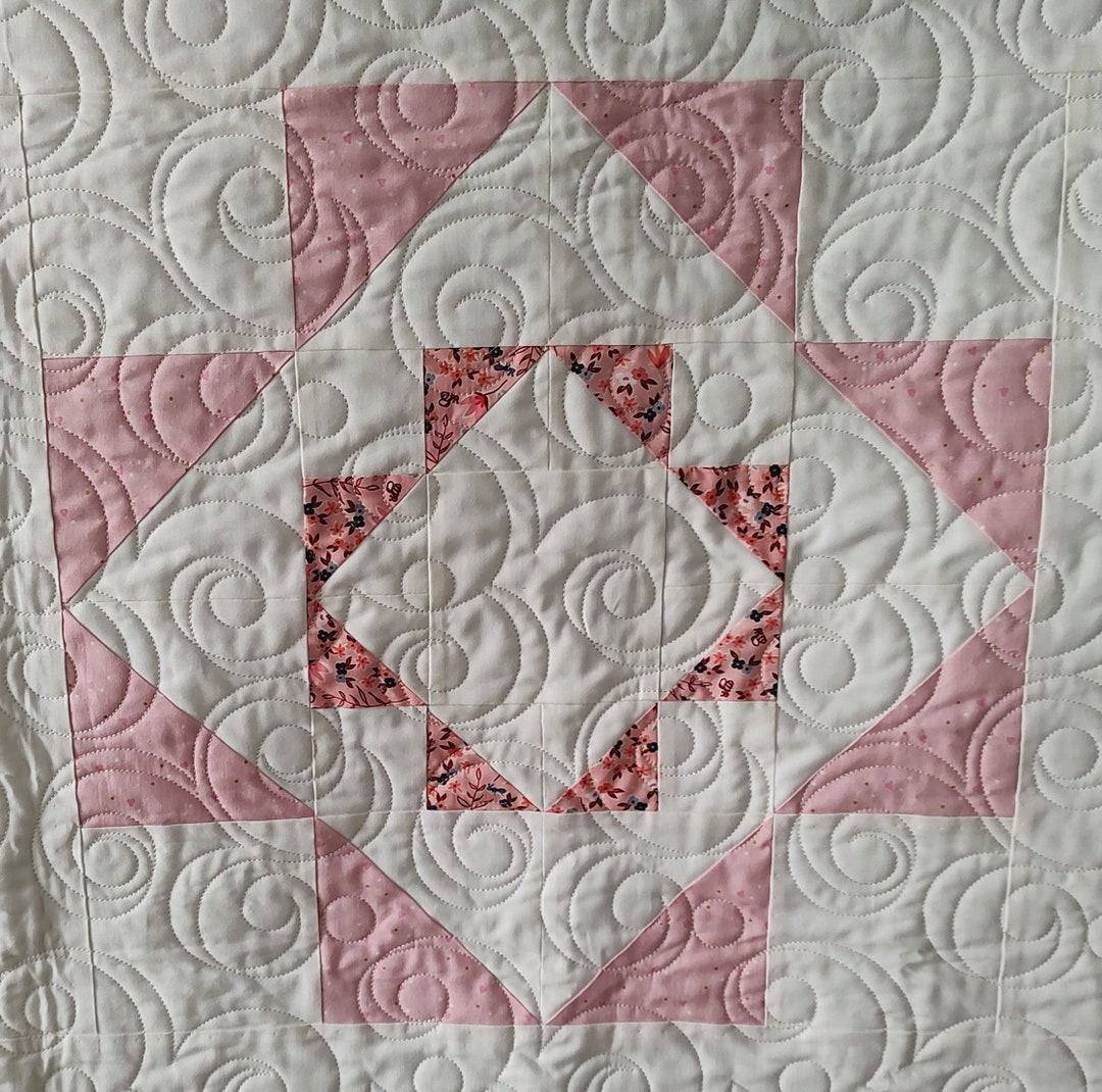 Offset Star Baby Quilt Pattern/pdf Digital Pattern - Etsy