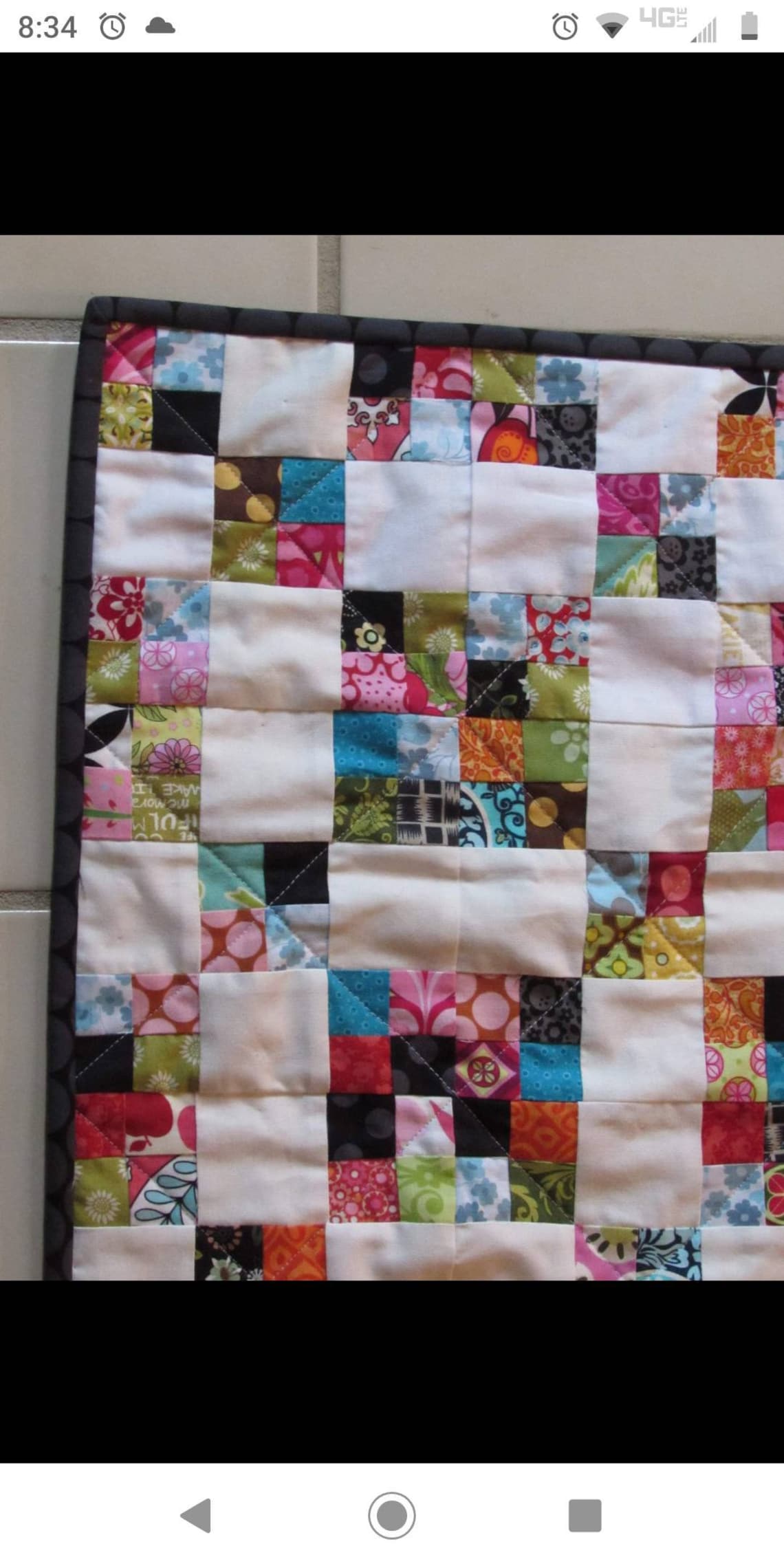 Scrappy Happy Nine Patchy Quilt Pattern/pdf Quilt Pattern/scrap Quilt ...