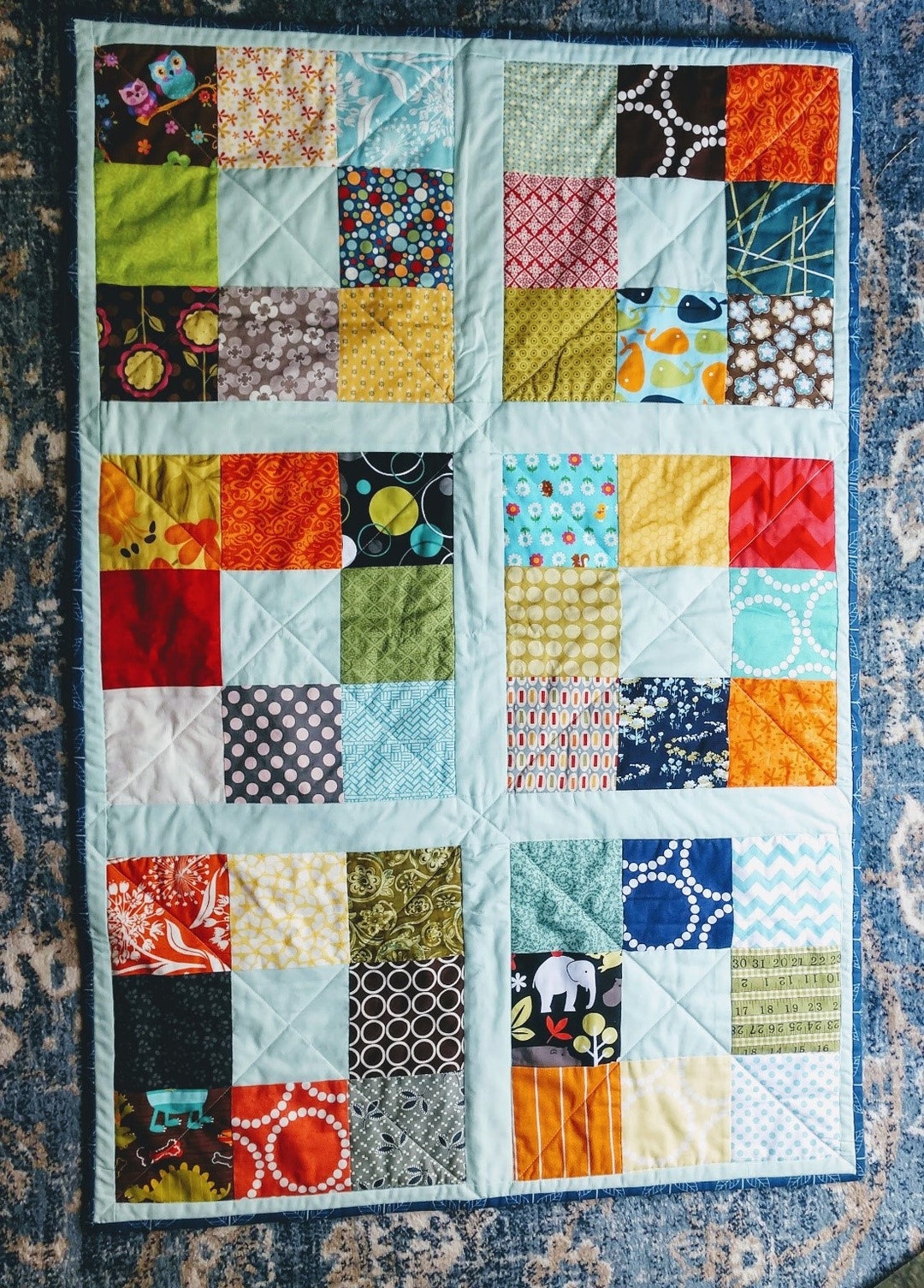 Charming Nines Quilt Pattern/pdf Quilt Pattern/scrap Quilt Pattern - Etsy