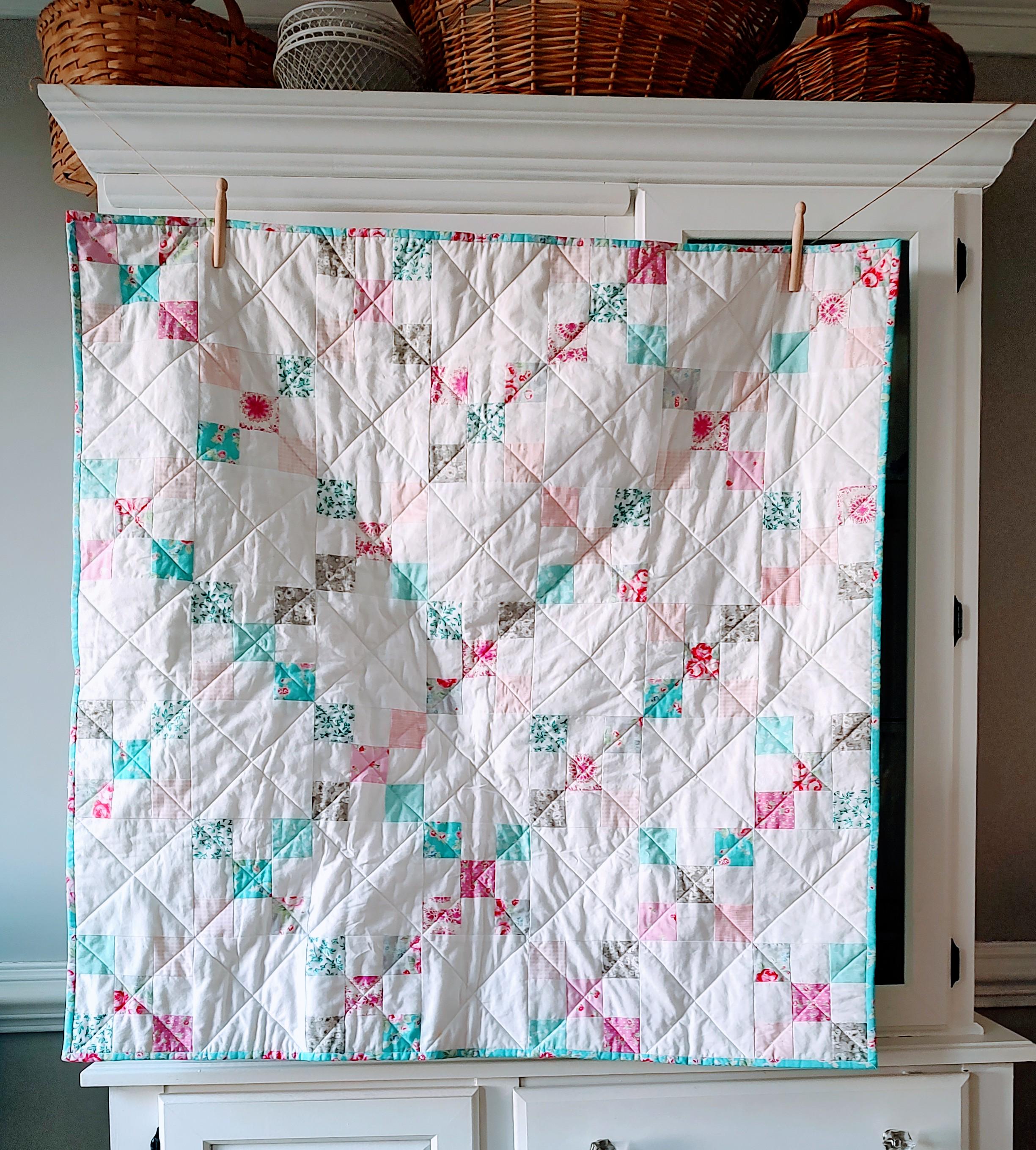 Nine Patch Baby Quilt Pattern/pdf Quilt Pattern/scrap Quilt Pattern - Etsy
