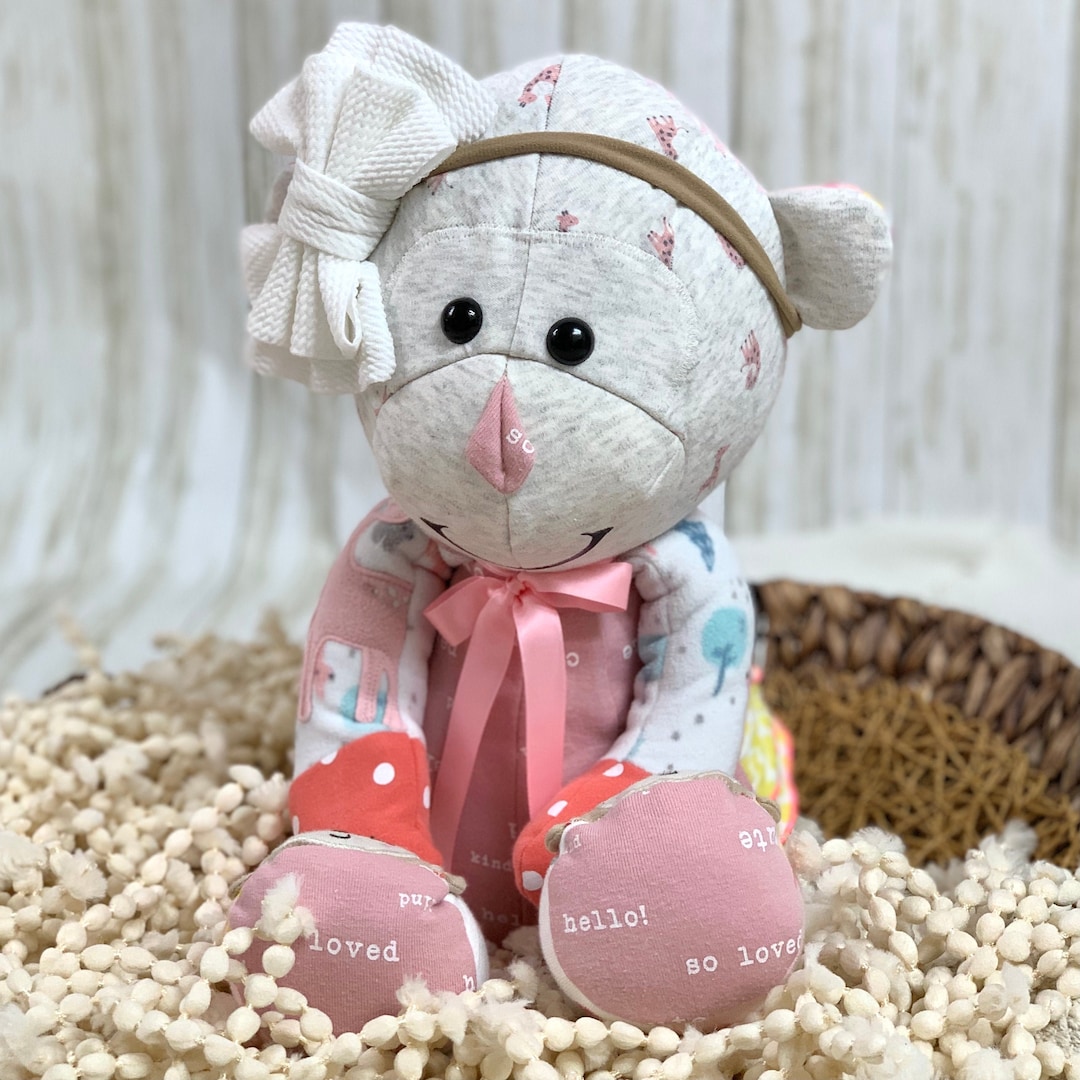 Custom Memory Monkey: Actual Birth Height/weight, Made From Your Baby ...