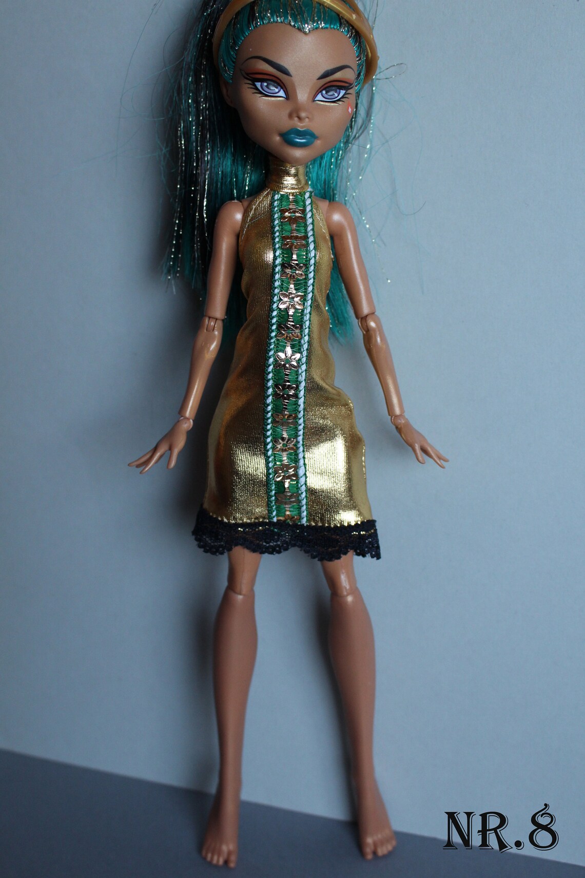 Handmade Clothes Dress for Monster High Doll for Nefera de | Etsy