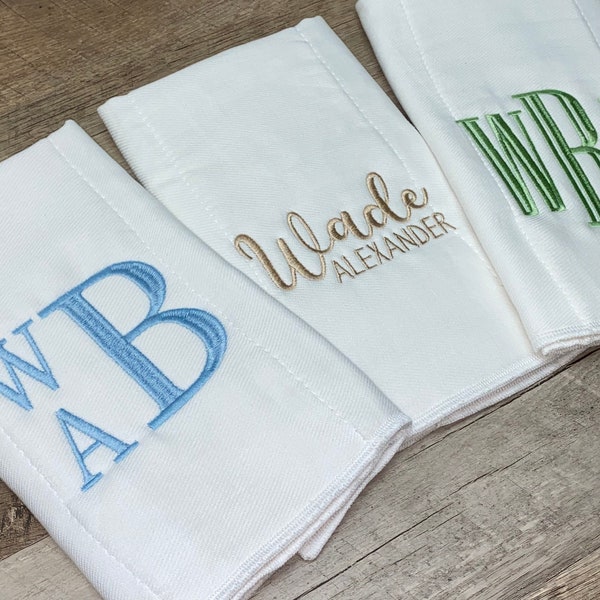 Custom Burp Cloth - Etsy