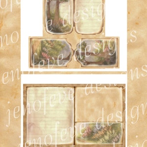 The Way Home "printable" Vintage Mini Album - Etsy