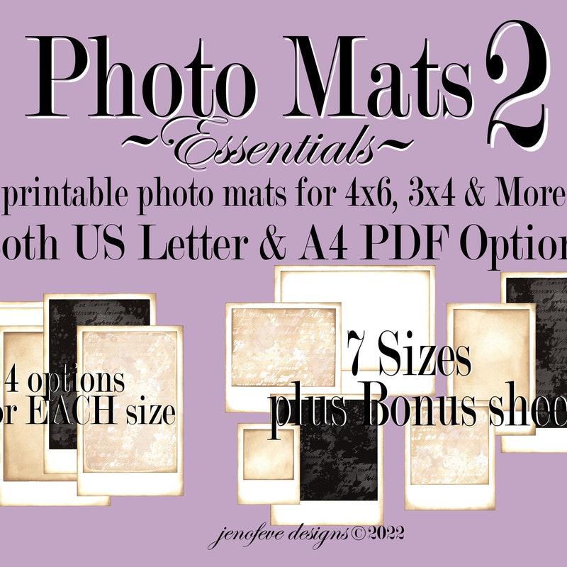 Photo Mats - Etsy