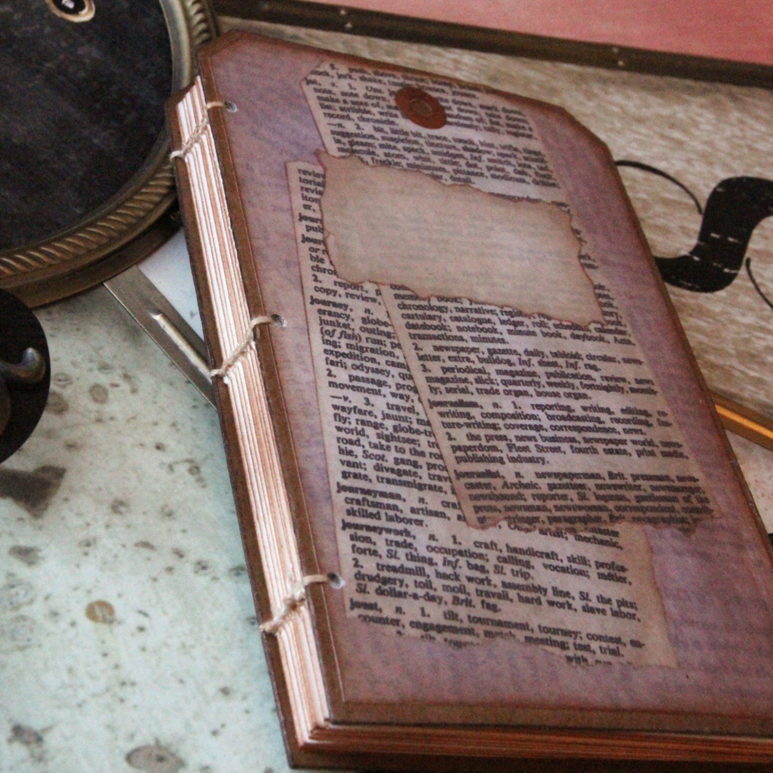 Tag Shaped Journal Printable kit | Etsy