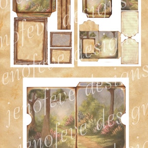 The Way Home "printable" Vintage Mini Album - Etsy