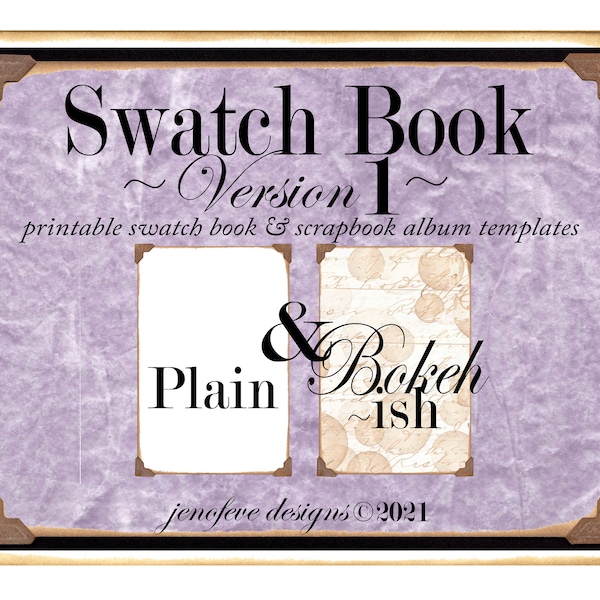 Swatch Book - Etsy