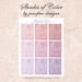 Shades of Color Printable Papers by Jenofeve Designs - Etsy