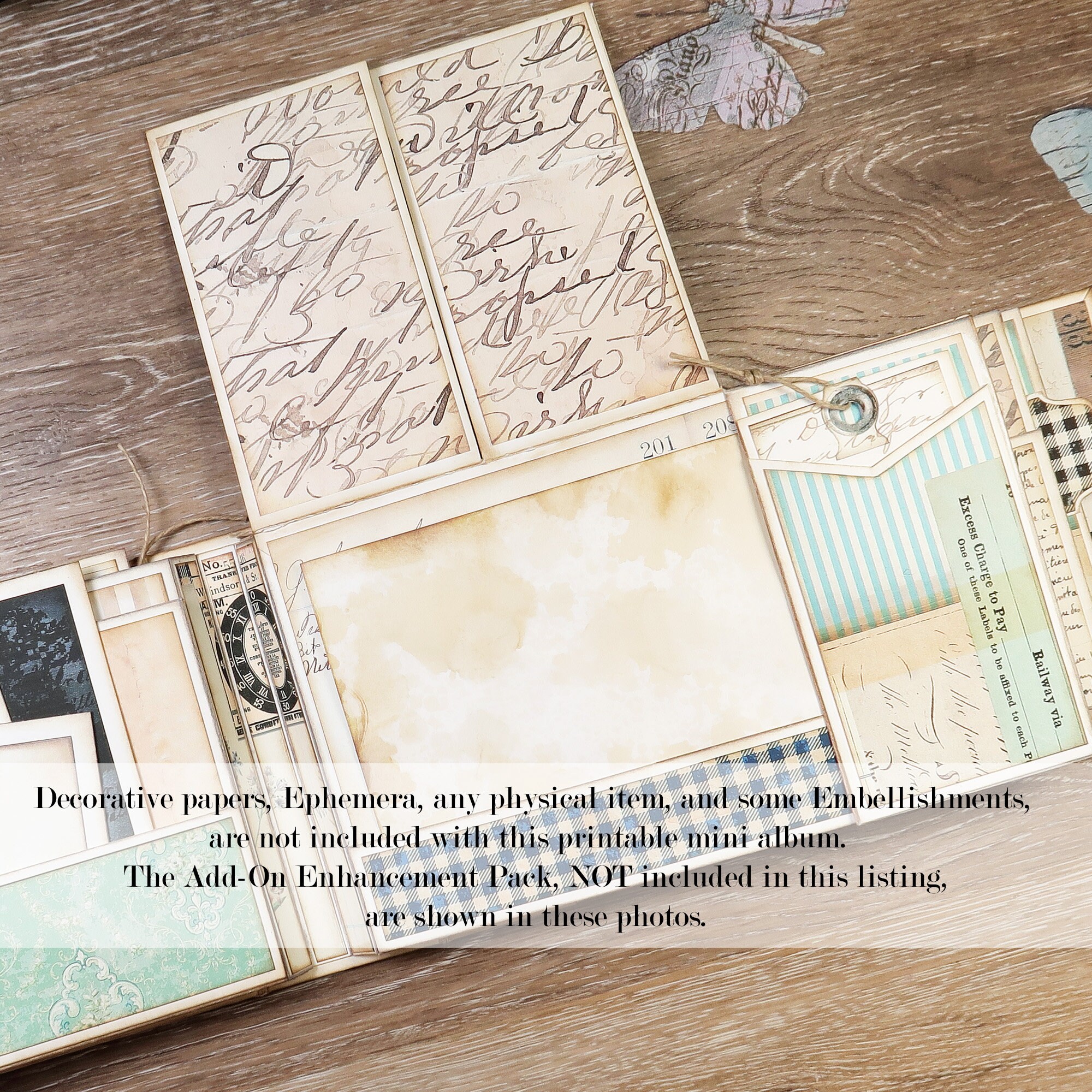 Simply Magical landscape LETTERS & Plain Printable - Etsy