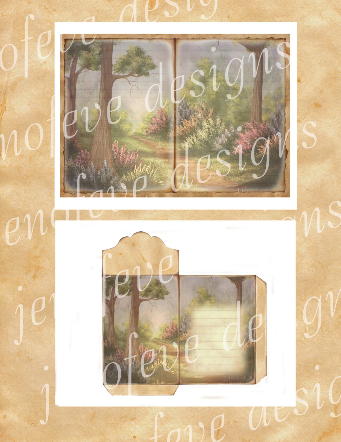 The Way Home printable Vintage Mini Album - Etsy