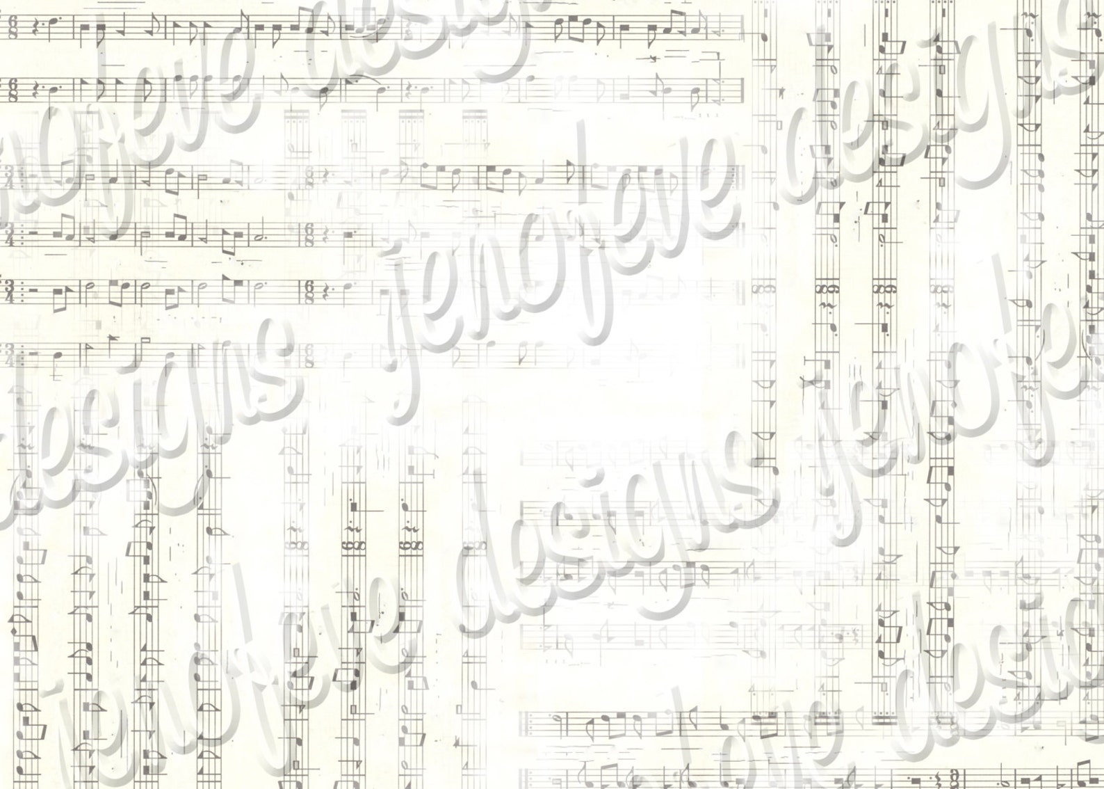 Stack the Pages Printable Mini Album Music Notes & Plain Templates - Etsy