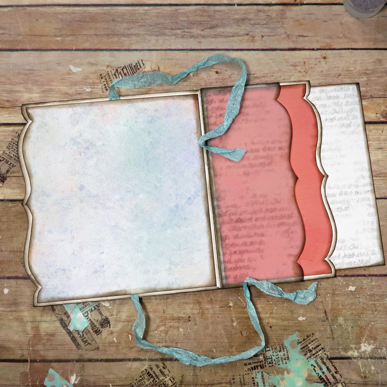 Mini Everlasting Printable Mini Album Template in Text and PLAIN - Etsy