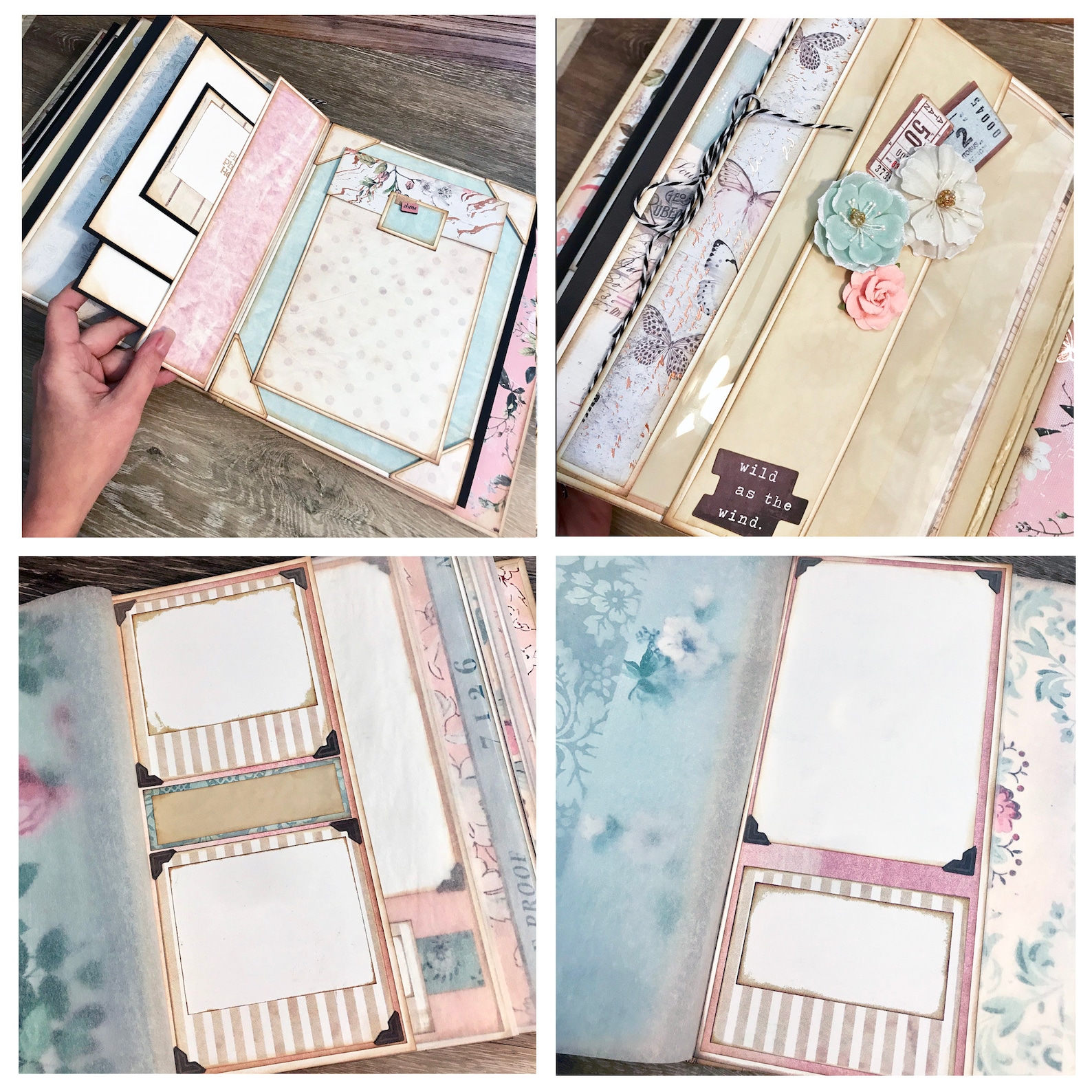 Basically Amazing~foundations~light Wood & Plain~printable Scrapbook ...