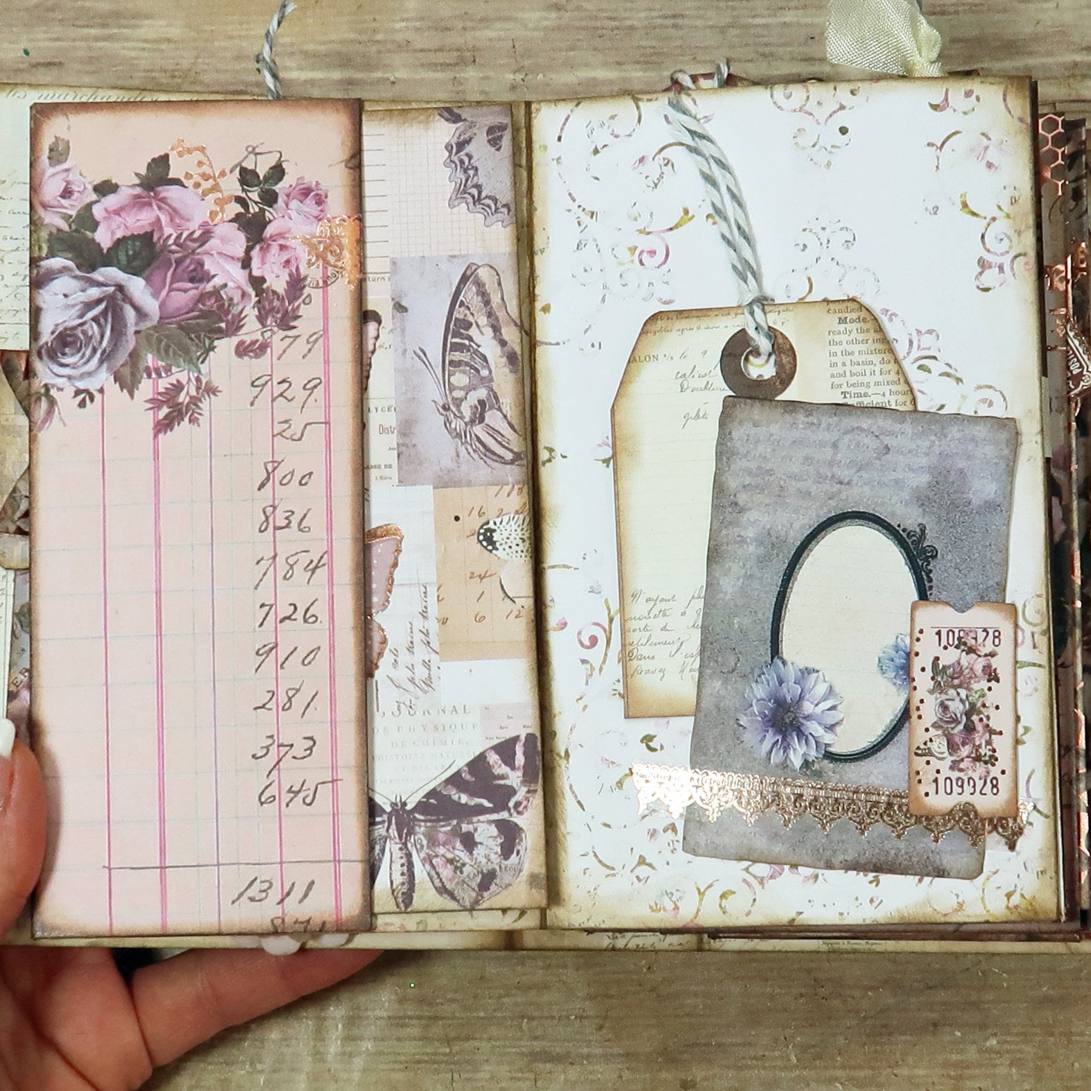 Remnants Lovely Layers Printable Mini Album Template in | Etsy