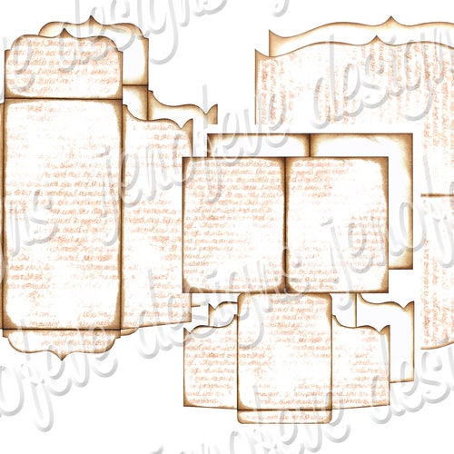 Top Note Printable Album Music Notes & Plain Templates - Etsy