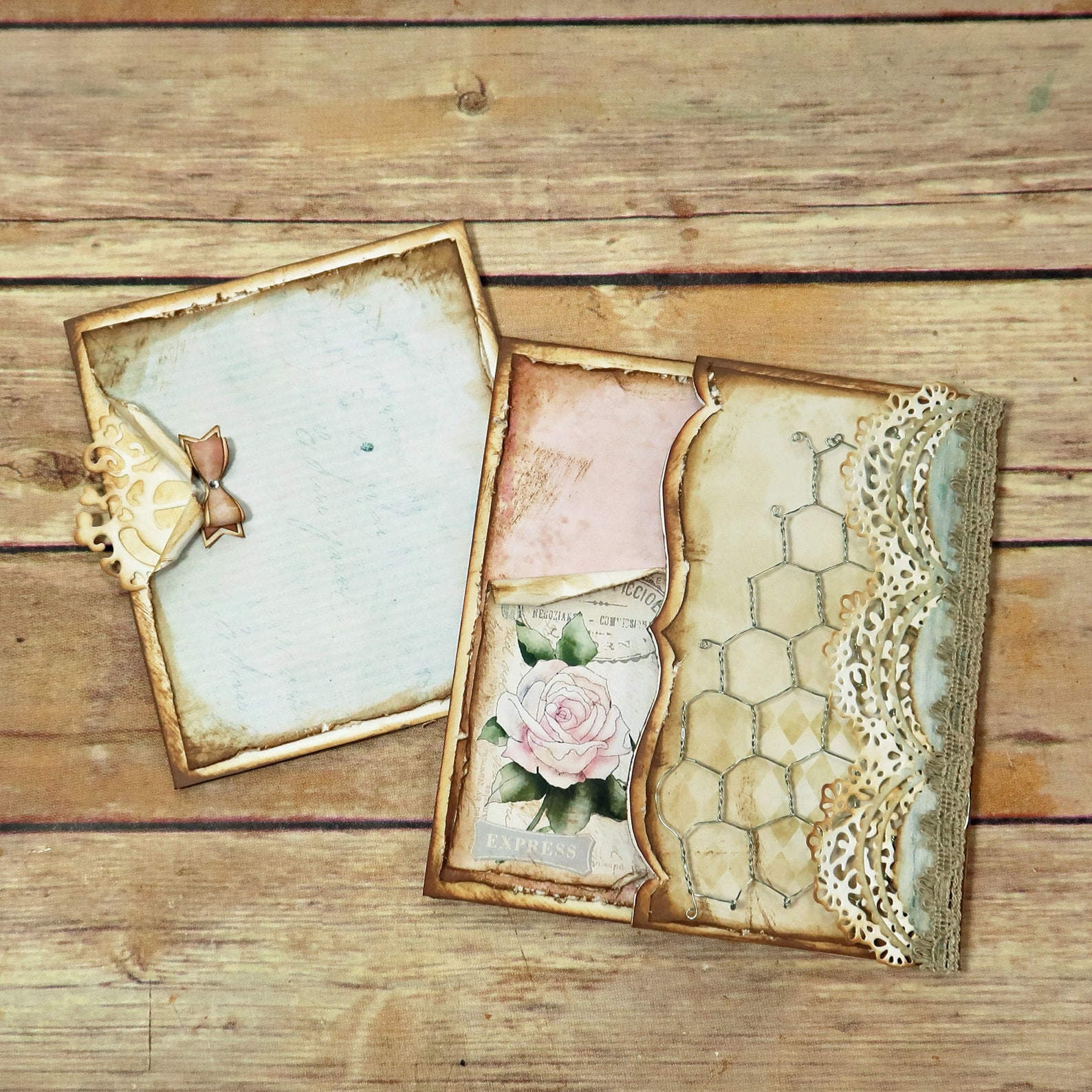 Everlasting Printable Mini Album Template in Collage and PLAIN - Etsy