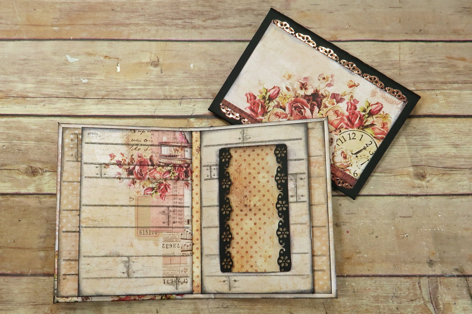 MEDIUM Keepsake Box & Mini Album Printable Template in Text - Etsy