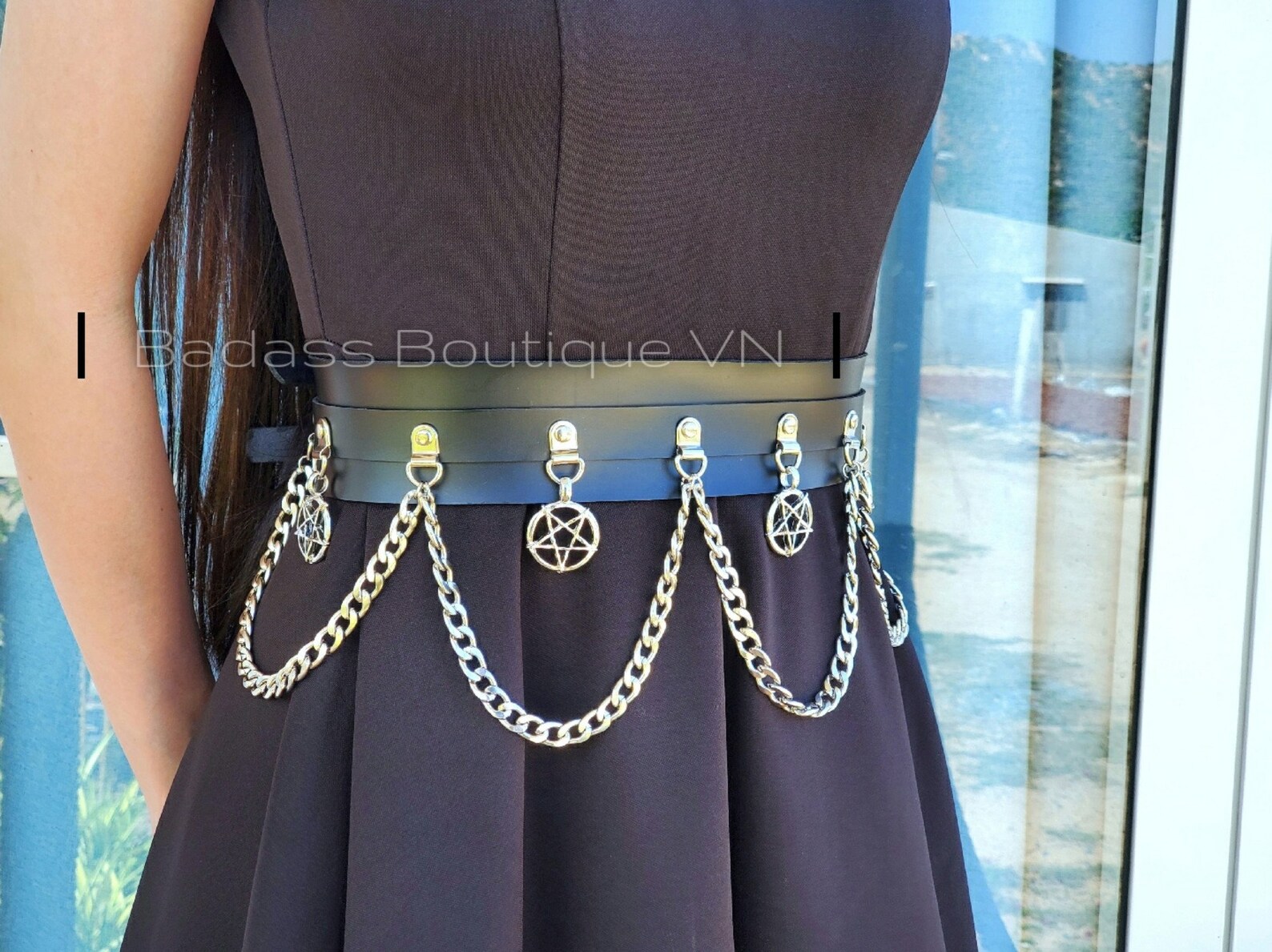 Witches in 1706 Vegan Leather Statement Belt. Petite, Plus Size ...