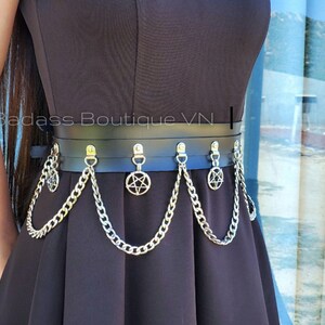 Witches in 1706 Vegan Leather Statement Belt. Petite, Plus Size ...