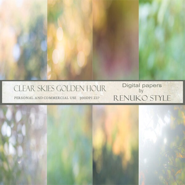 Golden Hour Overlays - Etsy