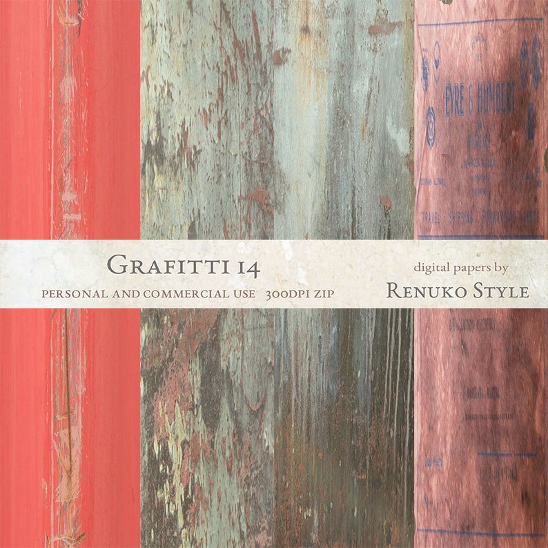 Graffiti No.14 Photoshop Graffiti Overlays Texture Overlays - Etsy