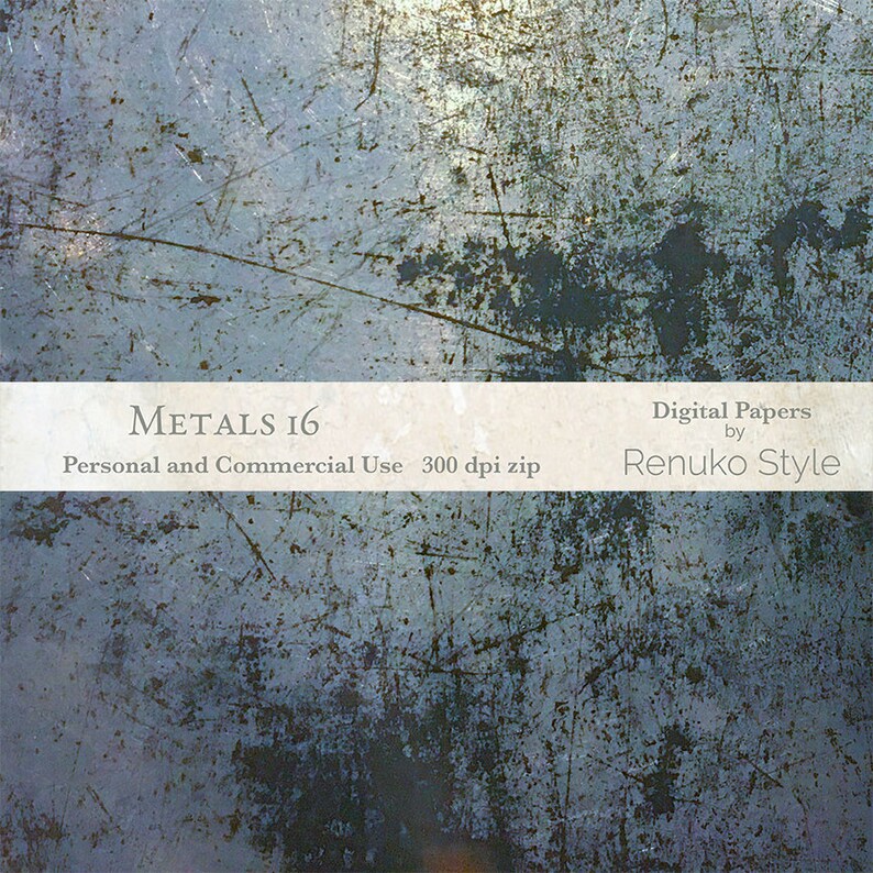 Metals No.16 Photoshop Overlays Metal Rust - Etsy