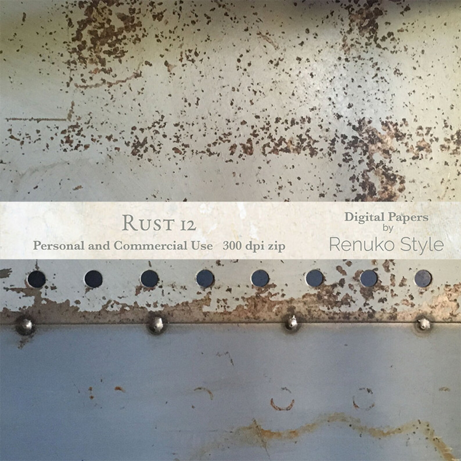 Rust no.12 Photoshop Textures Grunge Overlays - Etsy España