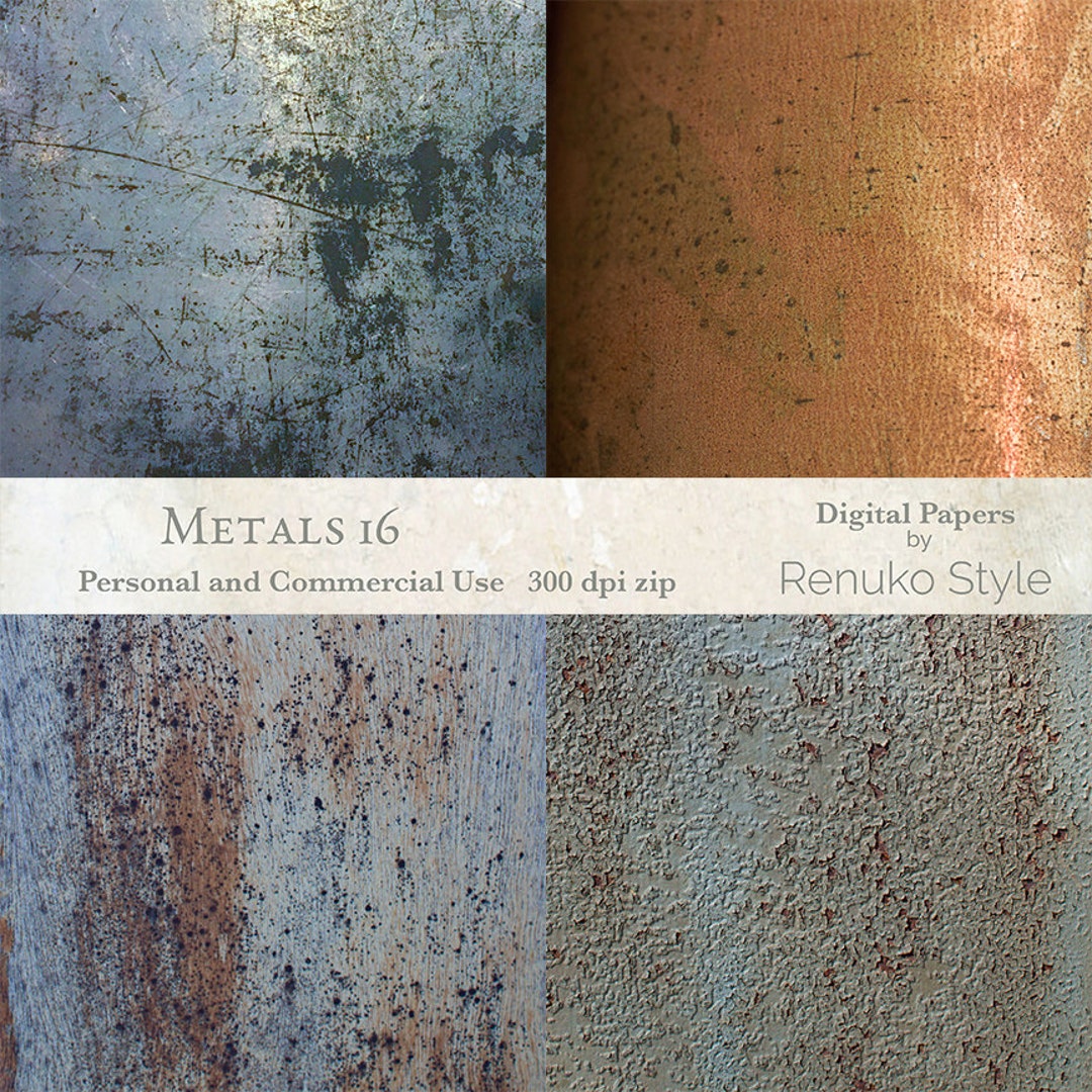 Metals No.16 Photoshop Overlays Metal Rust - Etsy