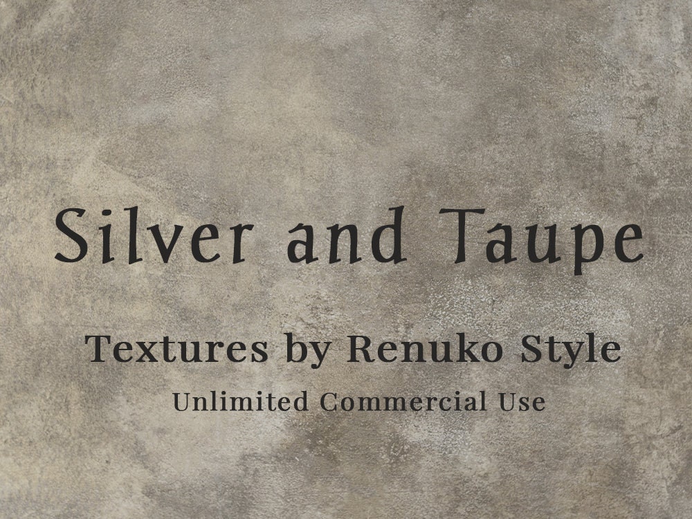 Silver and Taupe Hand Painted Textures Backgrounds - Etsy