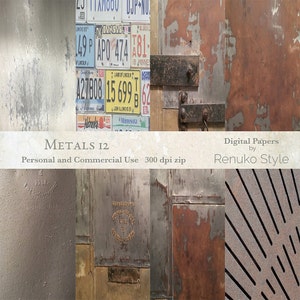 Metals No.12 Photoshop Overlays Digital Downloads | Etsy