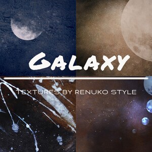 Galaxy Deep Space Textures and Overlays - Etsy