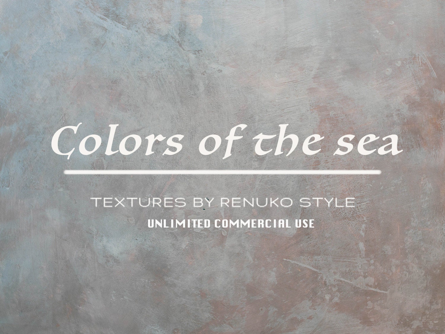 Colors of the Sea Hand Painted Textures and Backgrounds - Etsy