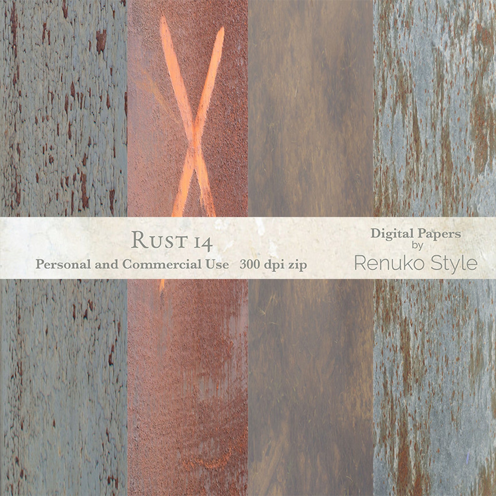 Rust No.14 Photoshop Textures Printable Papers Grunge - Etsy