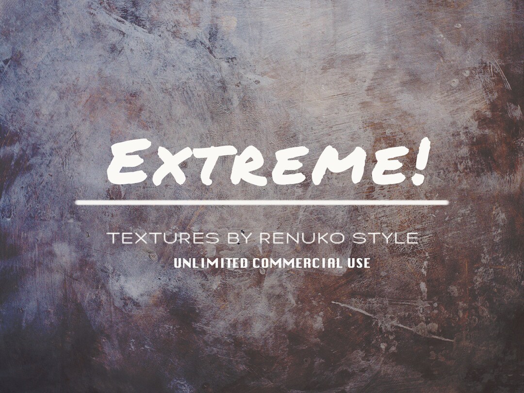 Extreme Textures Hand Painted Photoshop Overlays - Etsy