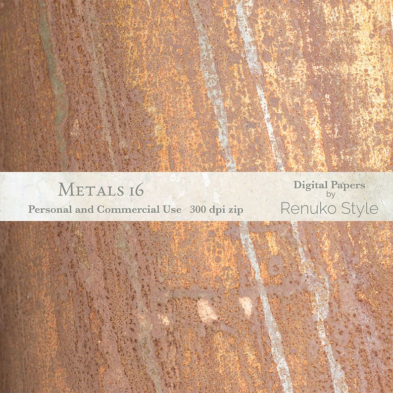 Metals No.16 Photoshop Overlays Metal Rust - Etsy
