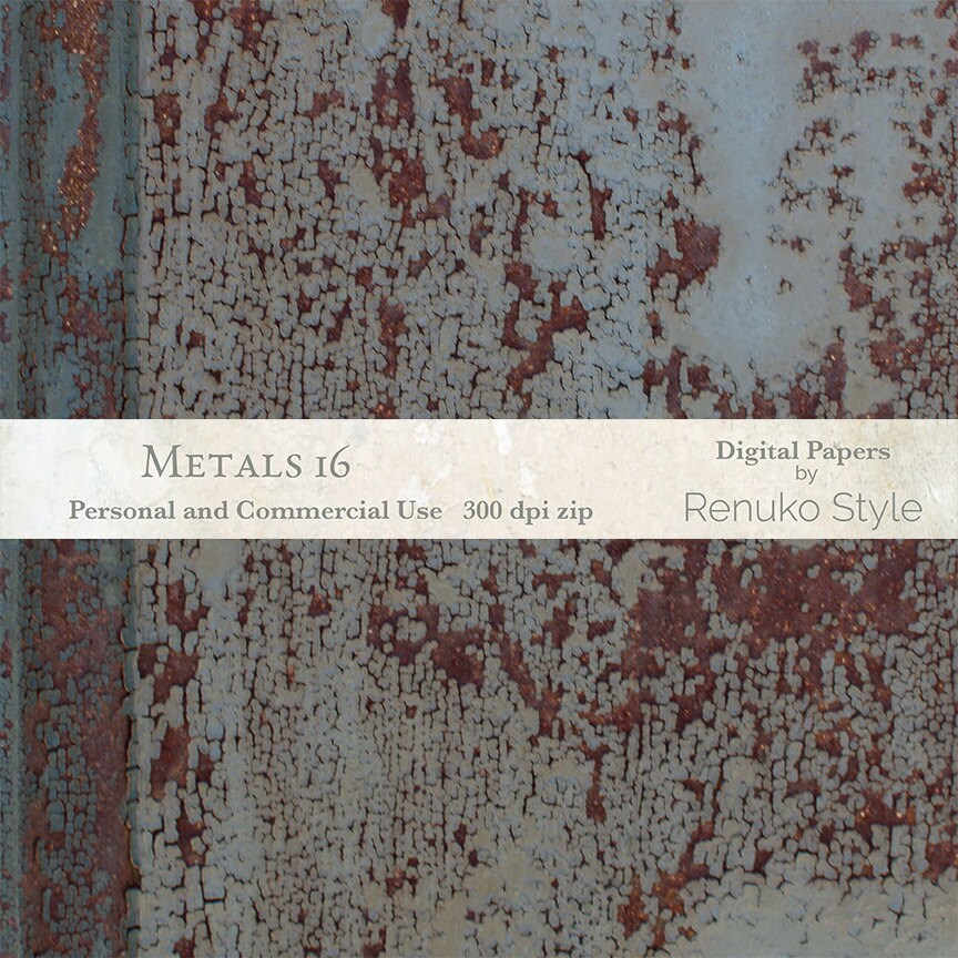 Metals No.16 Photoshop Overlays Metal Rust - Etsy