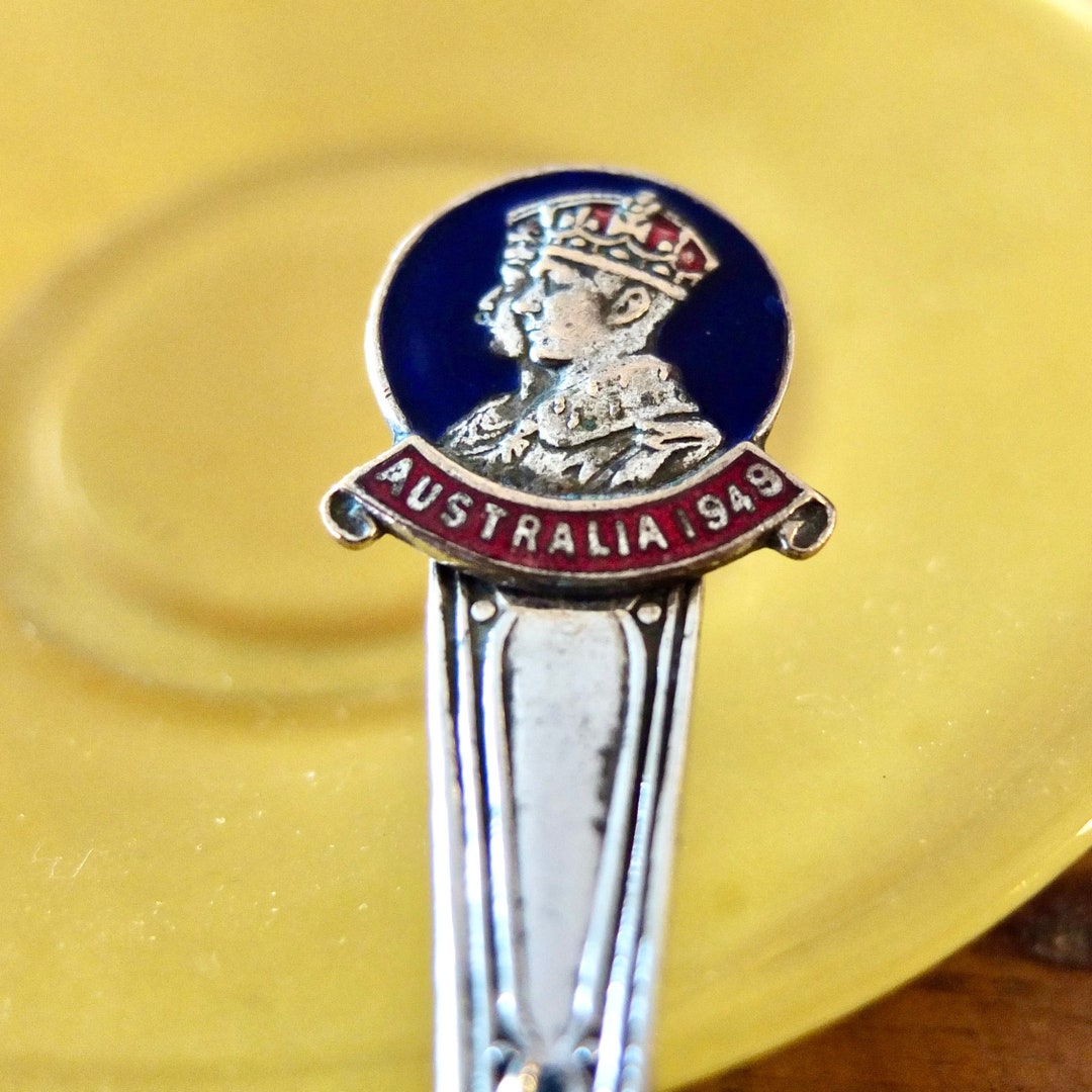 Queen Elizabeth 1959 Royal Visit to Australia Souvenir Spoon, Elizabeth ...