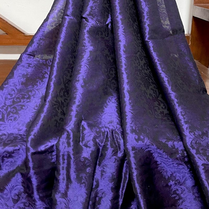 Purple Brocade Dresses - Etsy UK