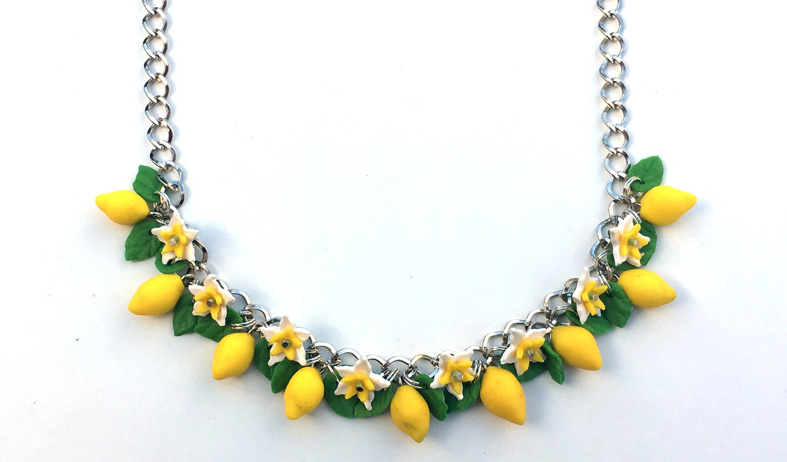 Lemon Bracelet Handmade Stunning Summer Bracelet - Etsy UK