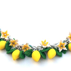 Lemon Bracelet - Handmade - Stunning Summer Bracelet - Etsy UK