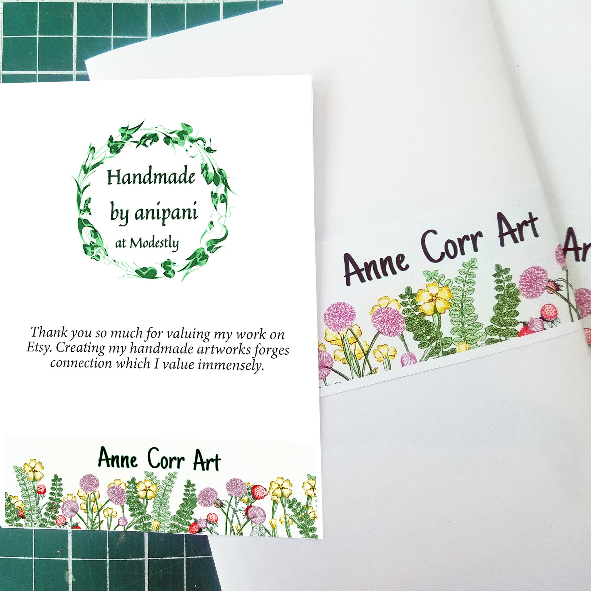 Nature Card With Custom Wording, Custom Card for Nature Lover, Handmade ...