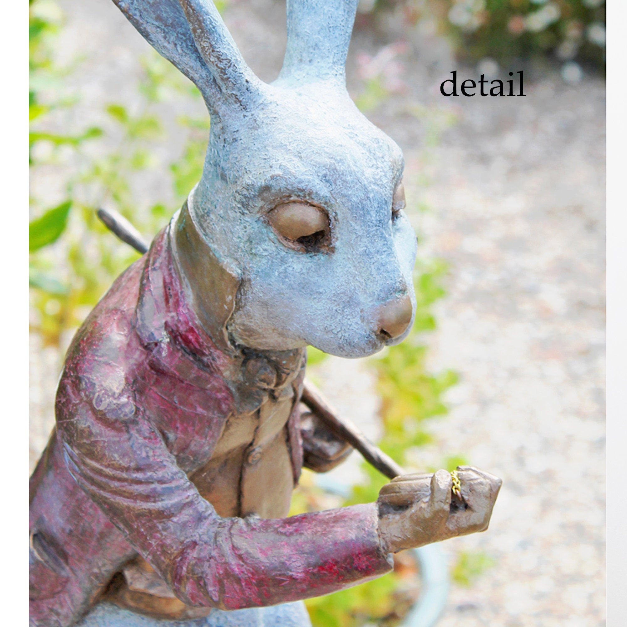 Alice in Wonderland Card Personalized Alice Card White - Etsy UK