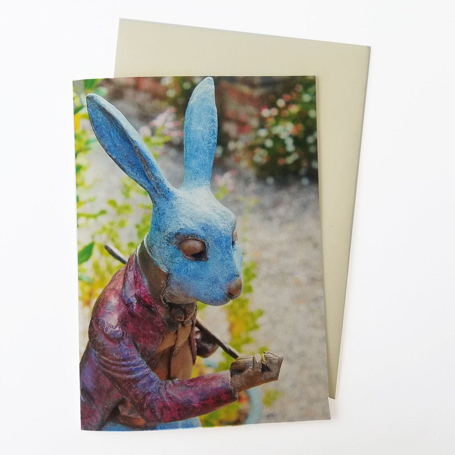 Alice in Wonderland Card Personalized Alice Card White - Etsy UK