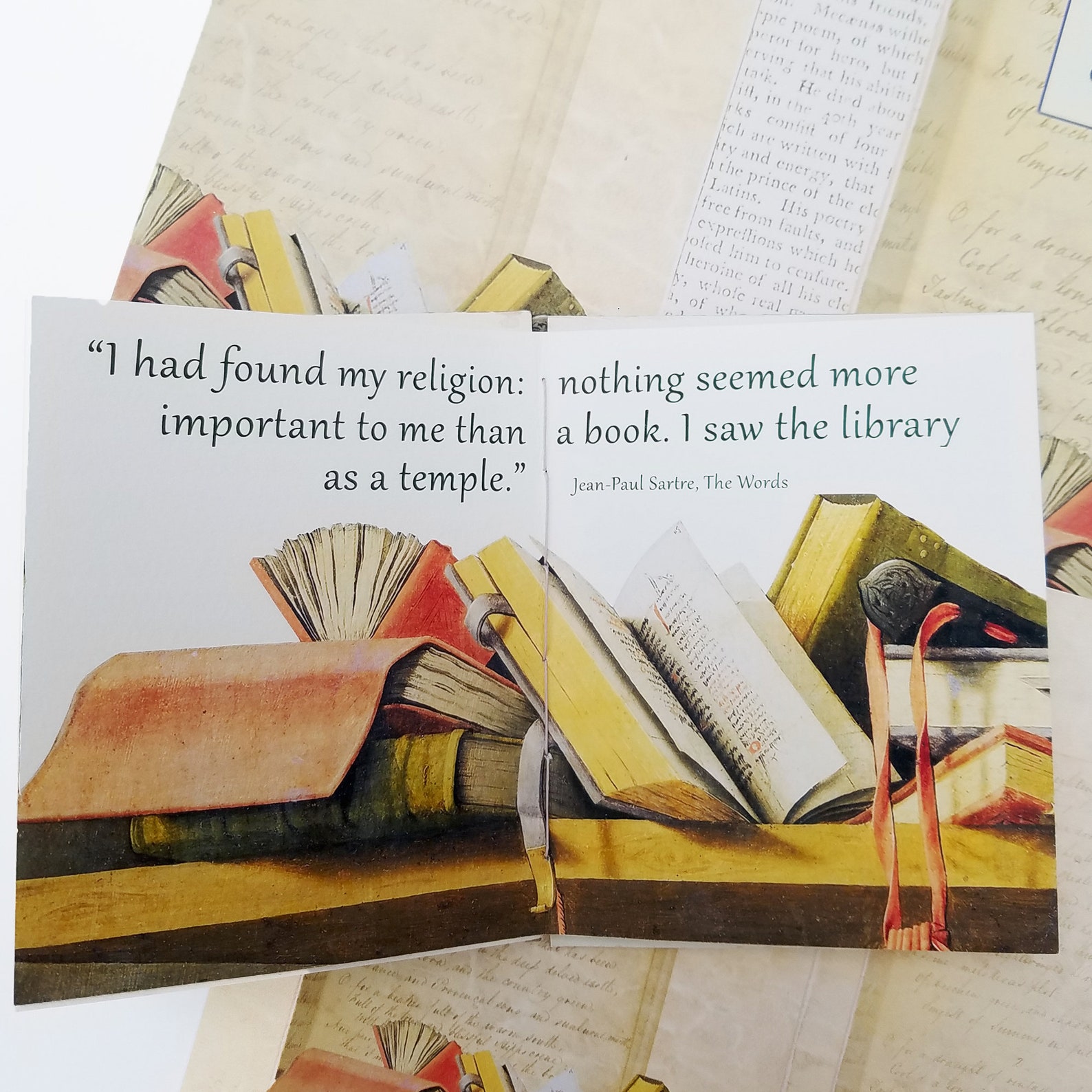 Handmade Artist Book of Quotation and Illustration - Etsy UK