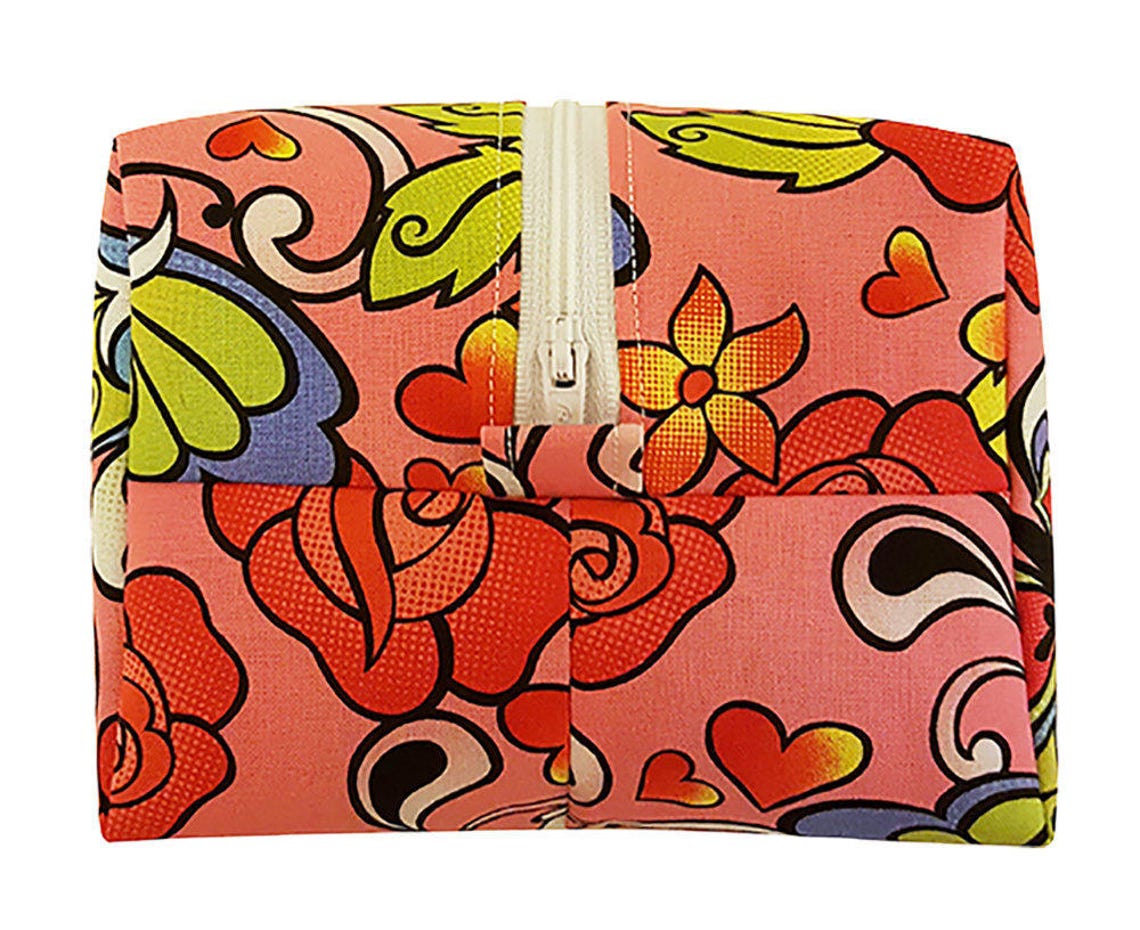 Boxy Pouch Pattern & Instructions PDF - Perfect as a Cosmetics or Wash ...