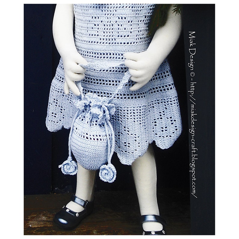 Filet Rose Dress - Instant Download PDF Pattern - Etsy