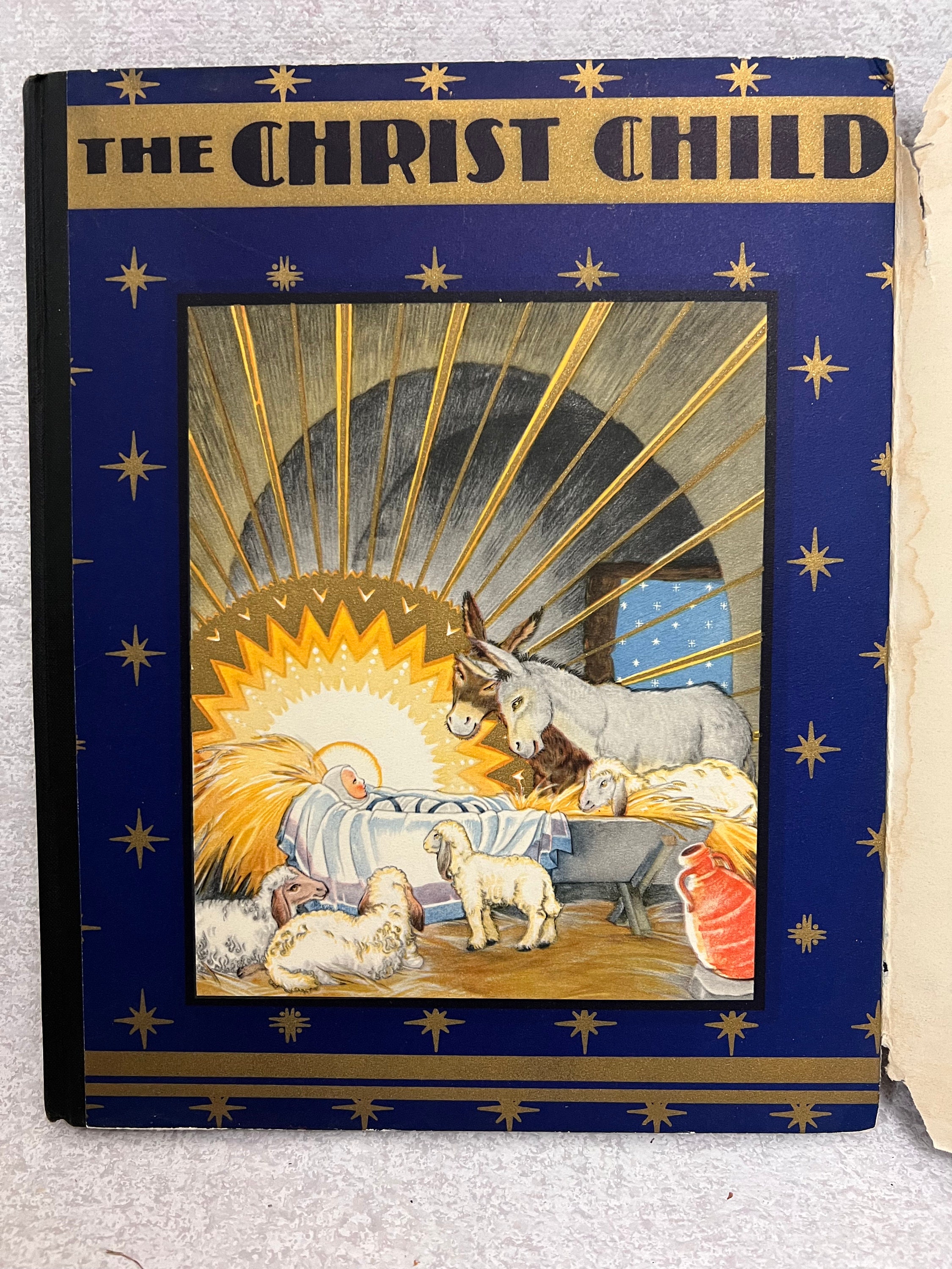 The Christ Child Illustrated by Maude and Miska Petersham, Vintage ...