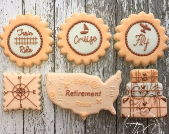 Retirement cookies | Etsy
